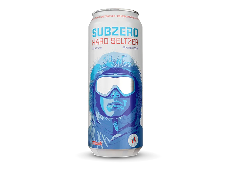 Subzero Hard Seltzer 500ml (Væntanlegt 2026) (Copy) — Soda ehf.